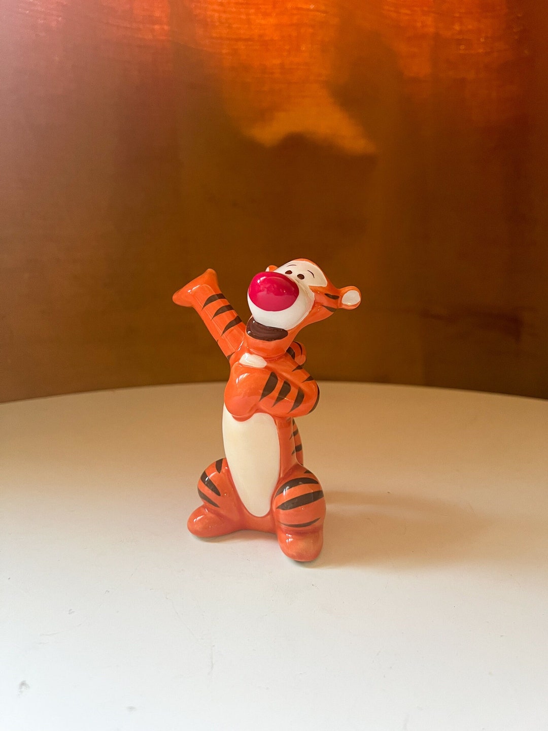 Vintage Disney Winnie the Pooh Tigger Ceramic Figurine - Etsy