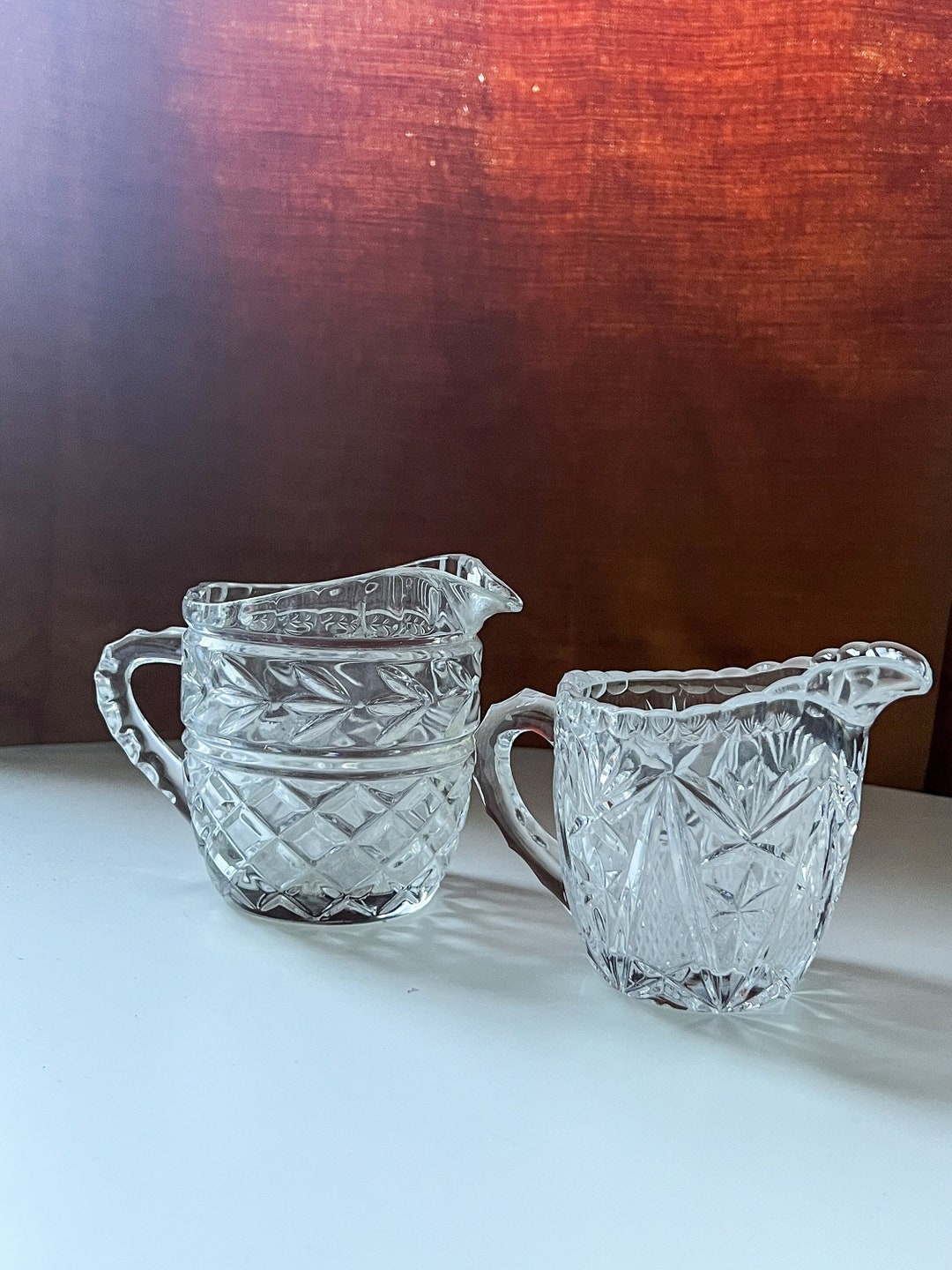 YOU PICK - Toscany Yugoslavia Crystal Creamer & 1920's American ...