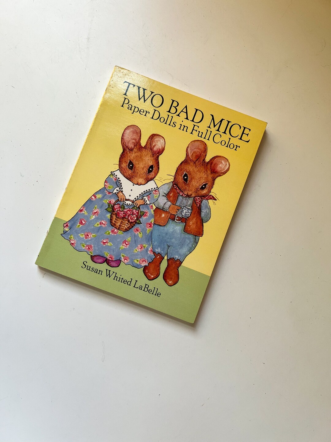 Vintage Paper Doll Books Two Bad Mice: Paper Dolls by Susan - Etsy