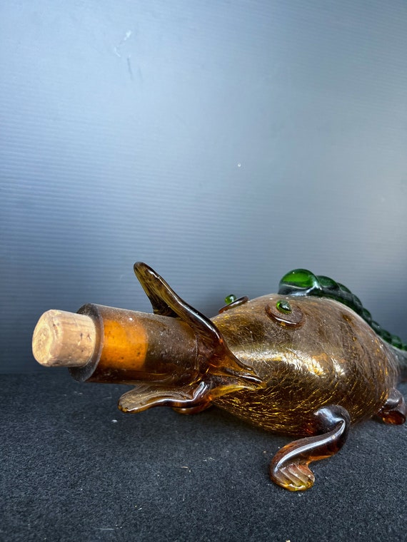 Vintage Rare 1964 Italian Mid-century Blown Glass Alligator - Etsy