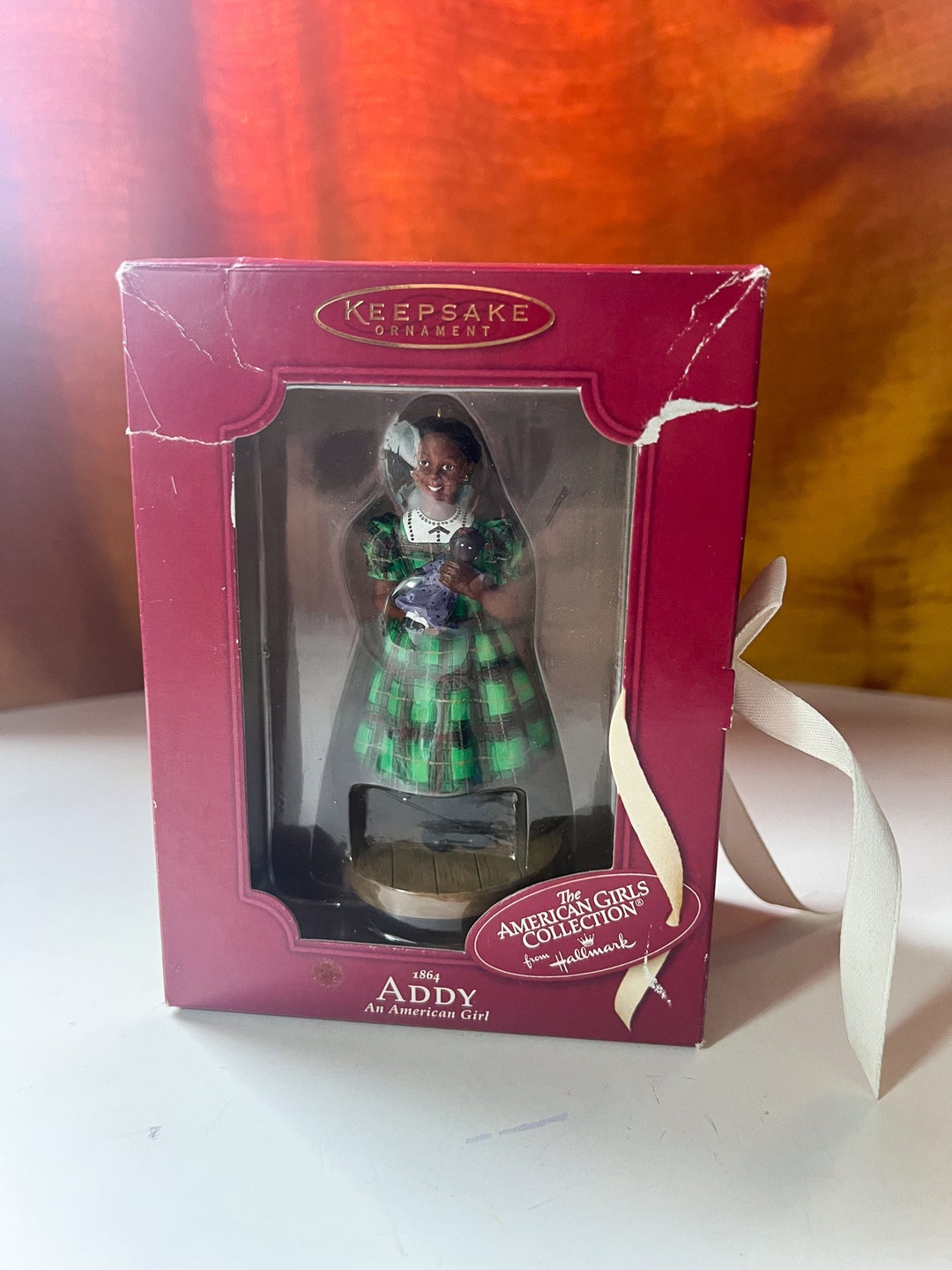 Vintage 2002 Hallmark Keepsake Retired 1864 Addy an All American Girl ...