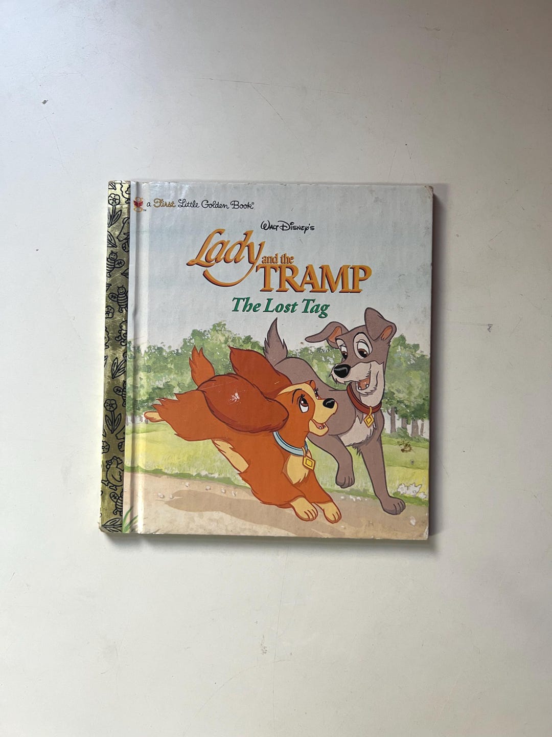 Vintage 1997 A Little Golden Book: Disney’s Lady and the Tramp, Small ...