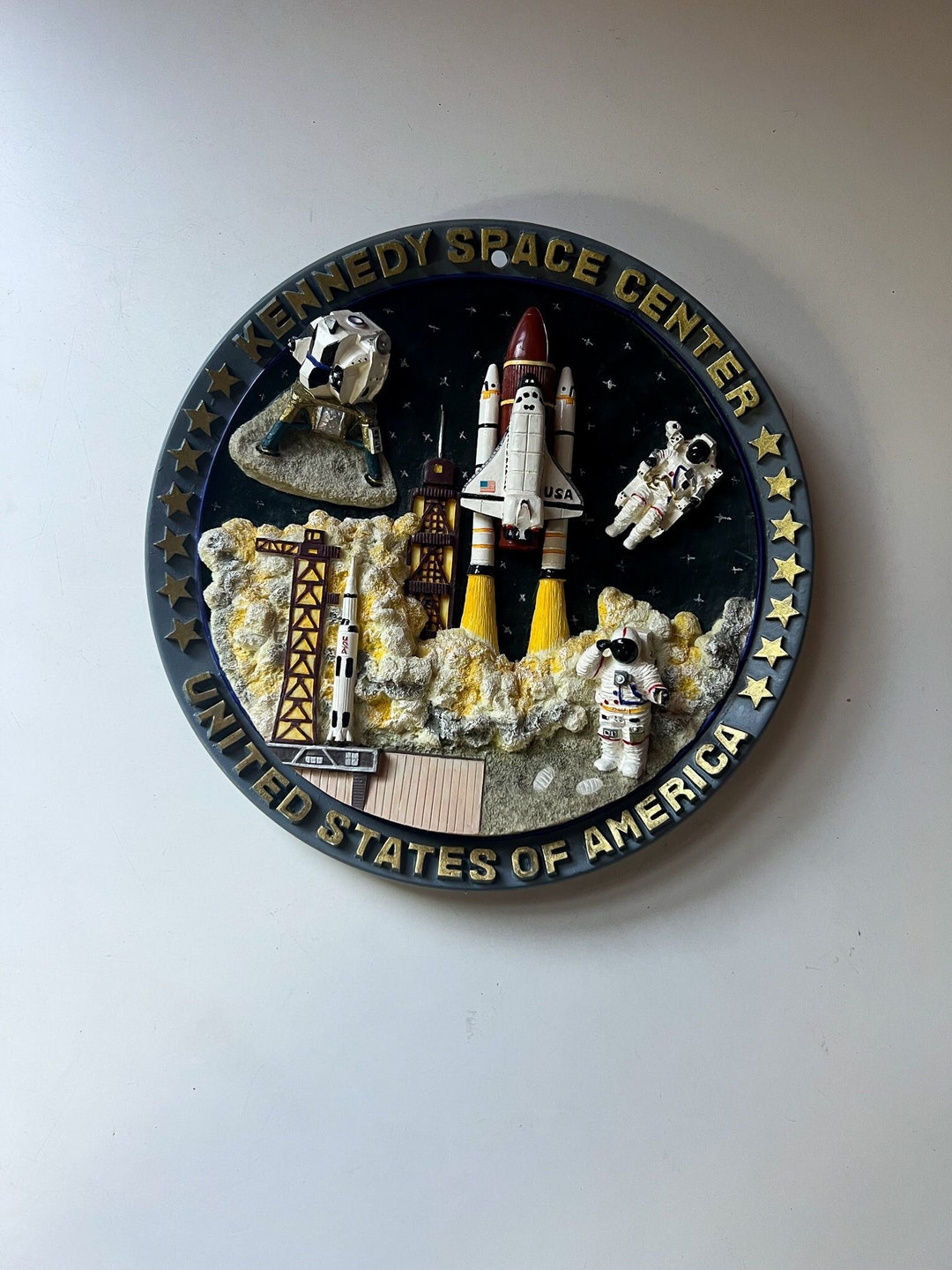 3D Kennedy Space Center Souvenir Space Shuttle Rocket Ship Collectible ...