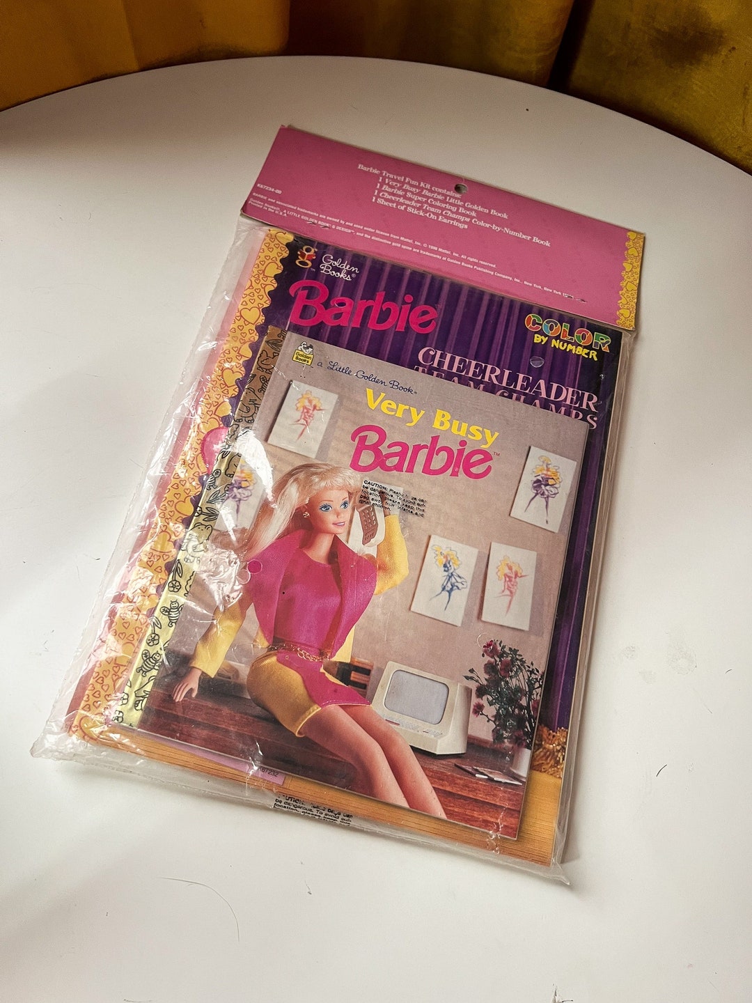 Vintage 1998 Barbie Travel Fun Kit 3 Books in 1 Unopened - Etsy