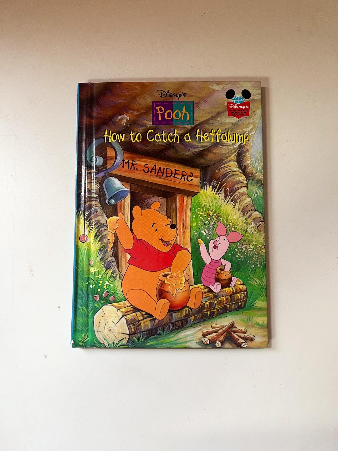 Vintage 1998 Disney Winnie the Pooh how to Catch a Heffalump Hardcover ...