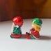 Vintage 1983 Avon Santas Helpers Christmas Elves Porcelain Salt ...