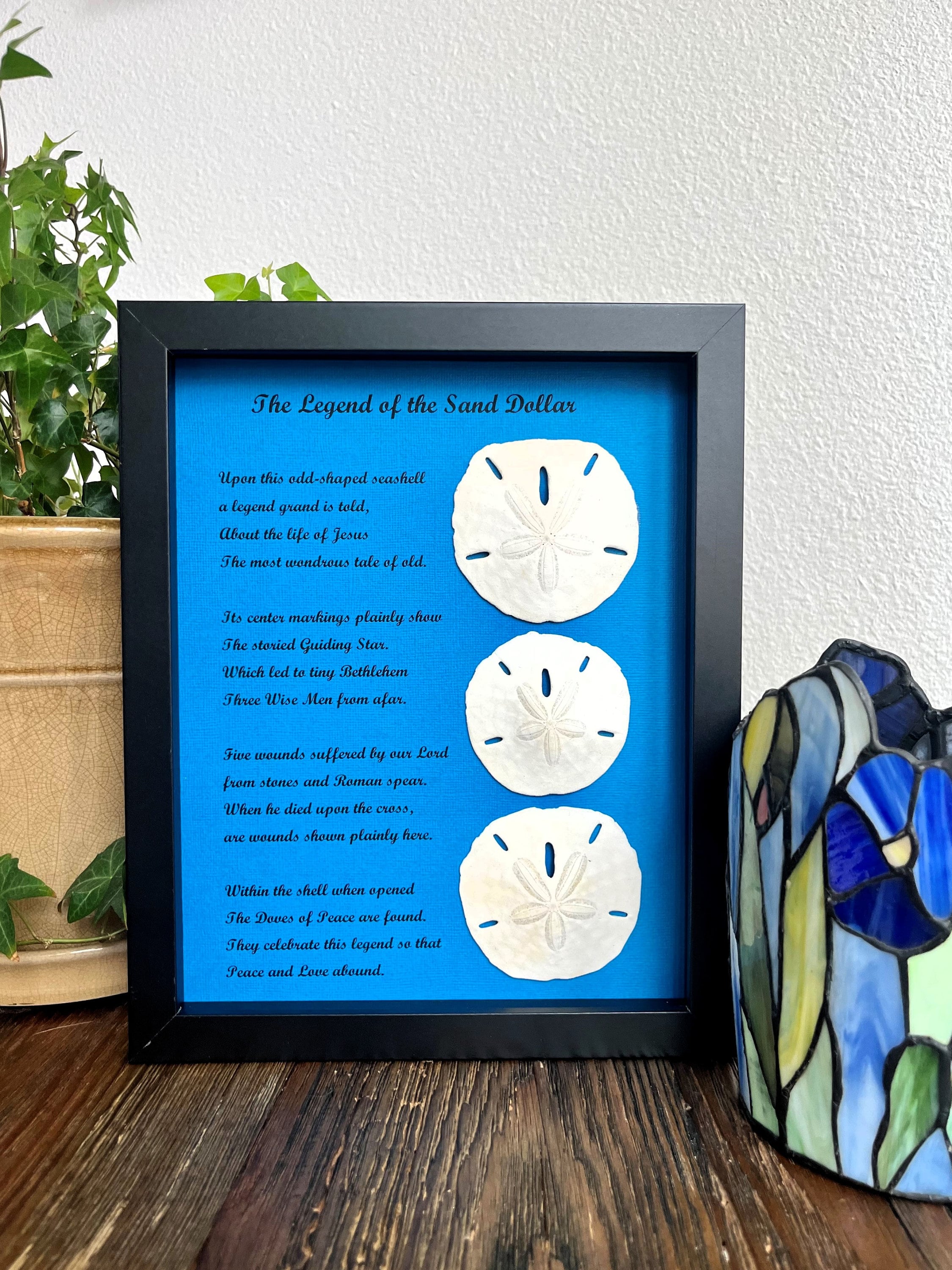 The Legend of the Sand Dollar, Christian Wall Art, Christian Home Decor ...