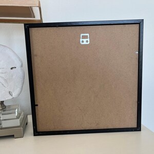 Shadowbox Shell Art, 12x12 Prickly Cockle Shell Flower Art, Beach Decor ...