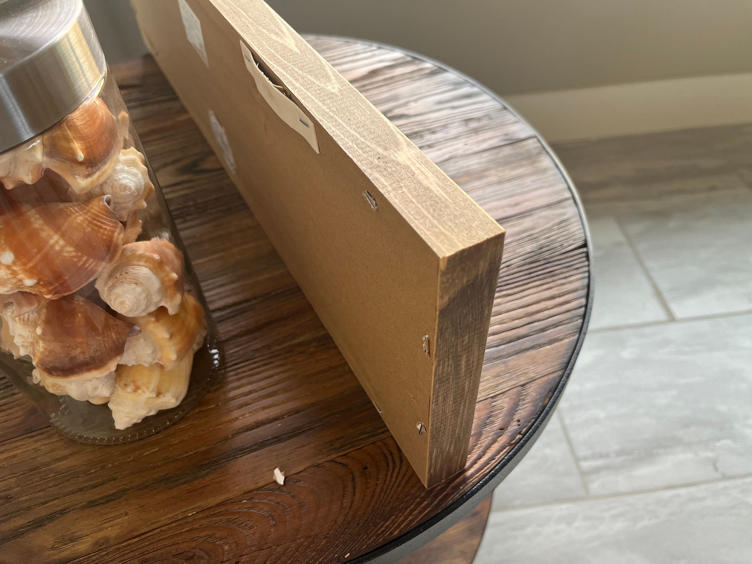 Just Keep Swimming Seashell Fish Artwork Seashell Fish Wall - Etsy