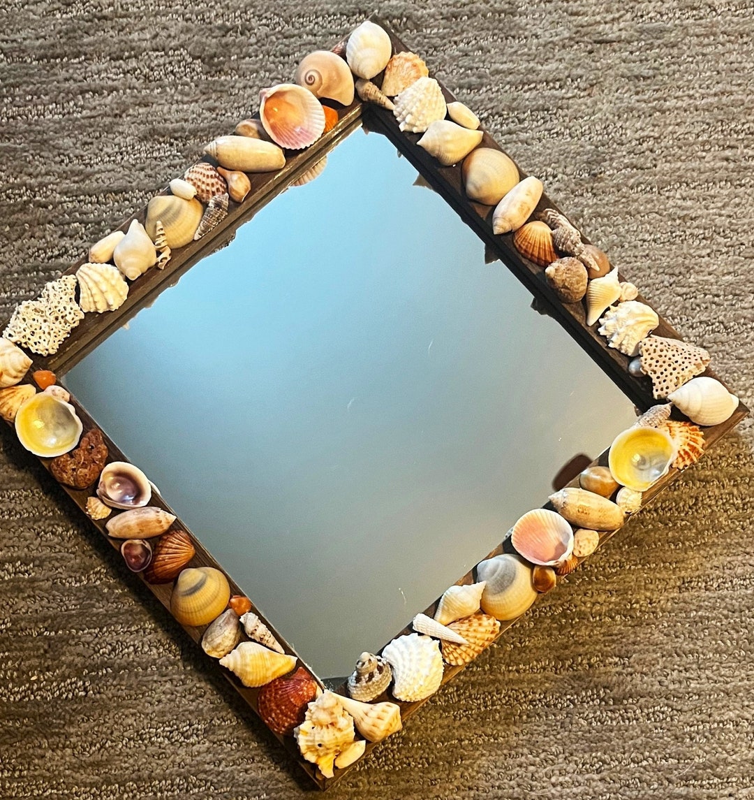 Seashell Mirror, Beach Decor - Etsy