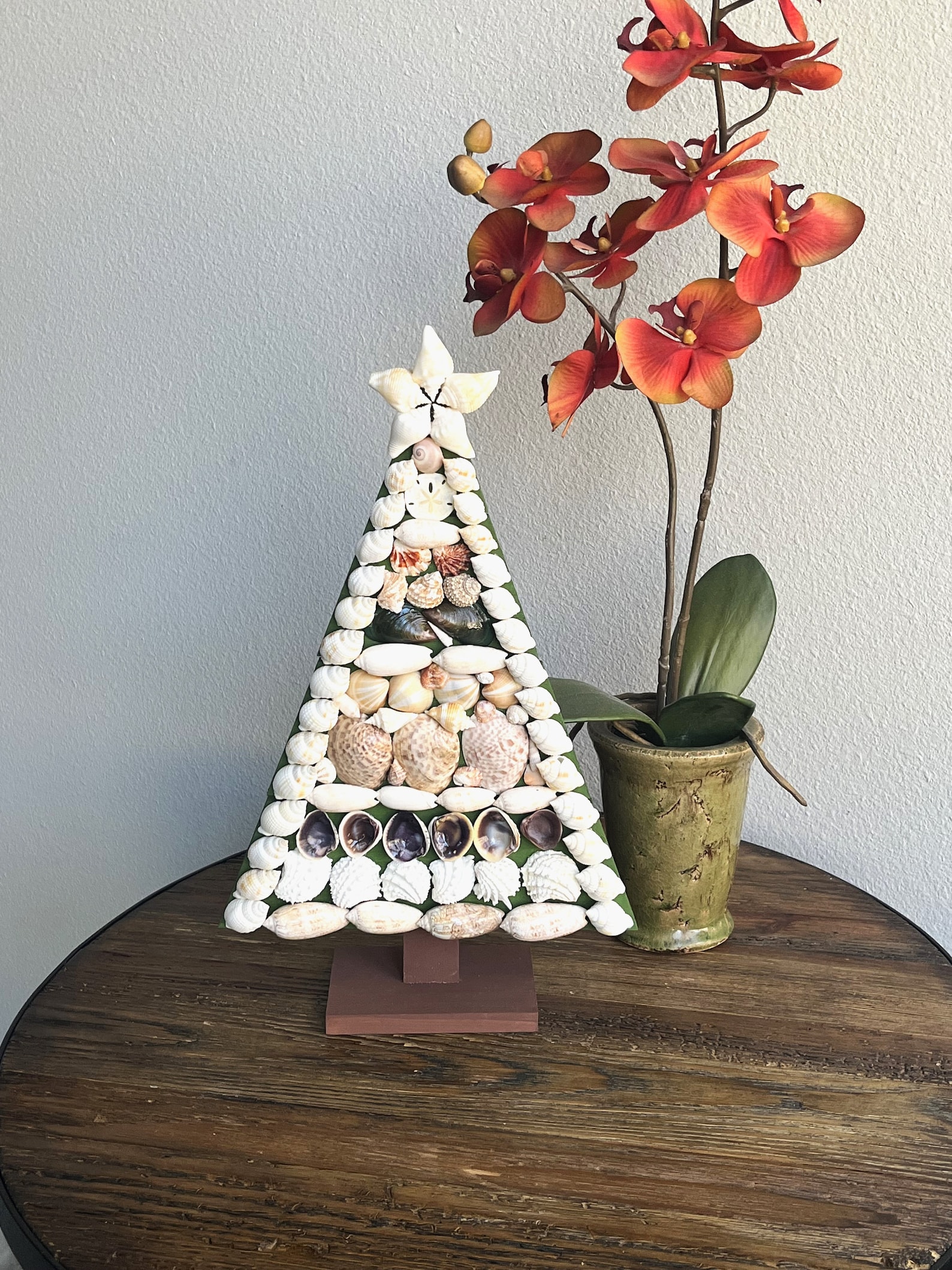 Seashell Tree, Seashell Christmas Tree, Coastal Christmas Tree, Coastal ...
