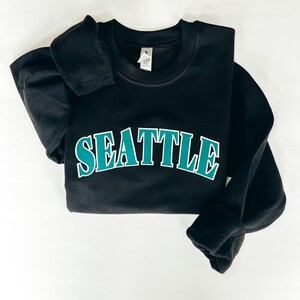 Seattle Mariners Sweatshirt | MLB Crewneck | Baseball Team Pullover ...