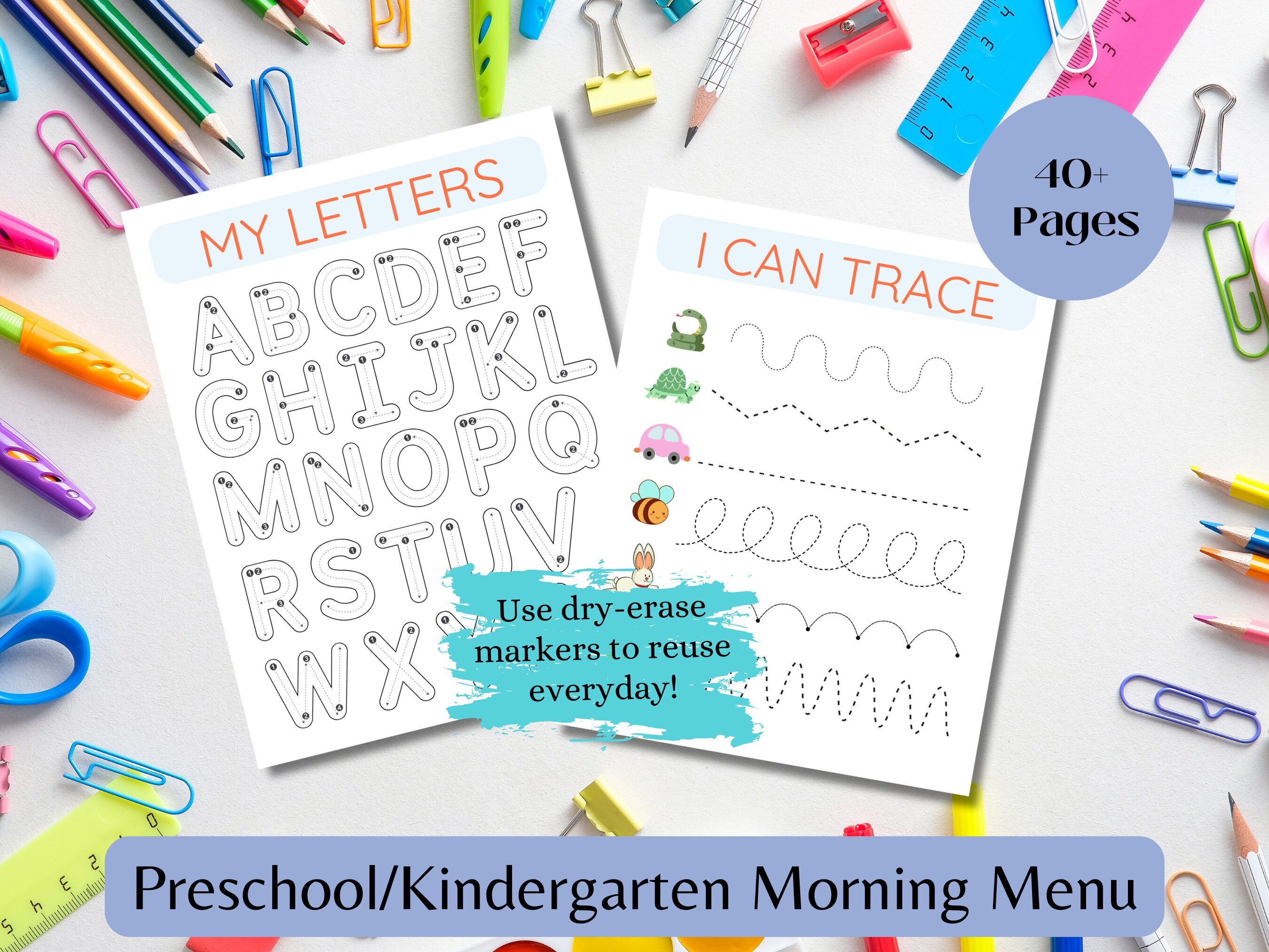 Preschool Morning Menu Printable, Homeschool Preschool, Preschool ...