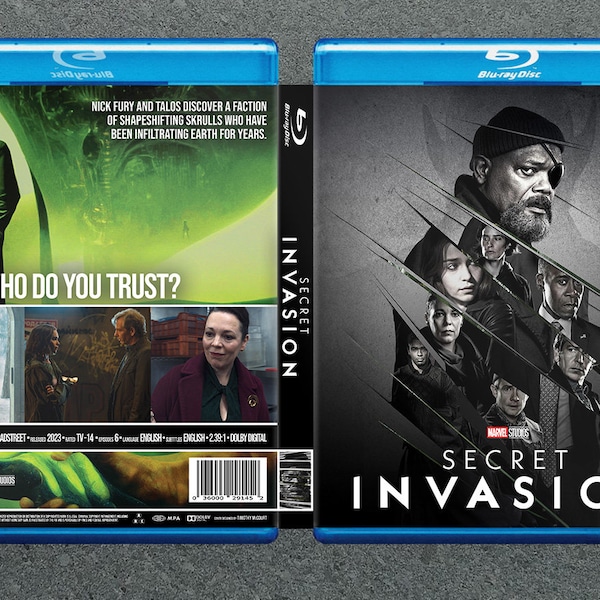 Secret Invasion Blu Ray - Etsy