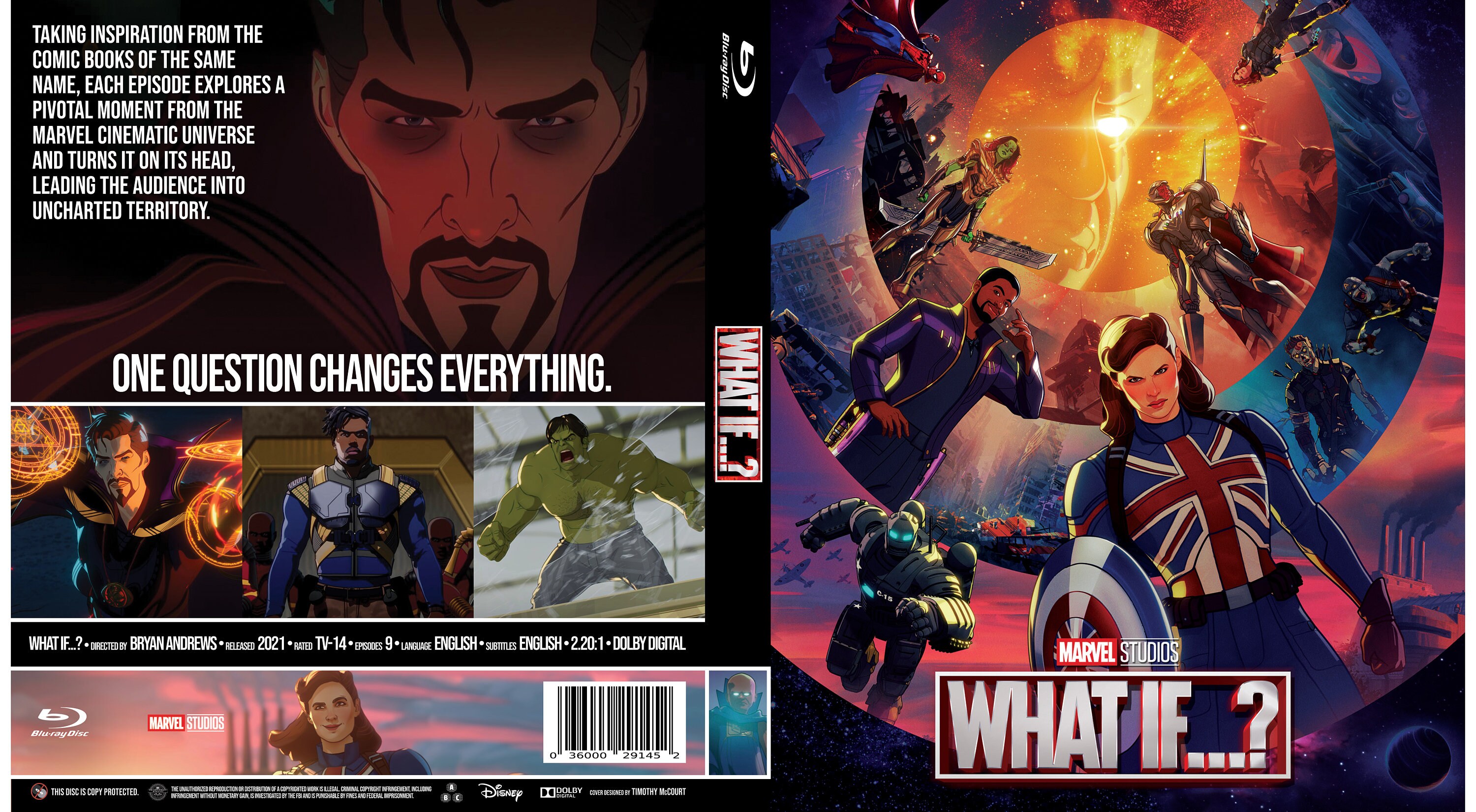 What If... Custom Blu-ray Cover W/ Case NO DISC - Etsy