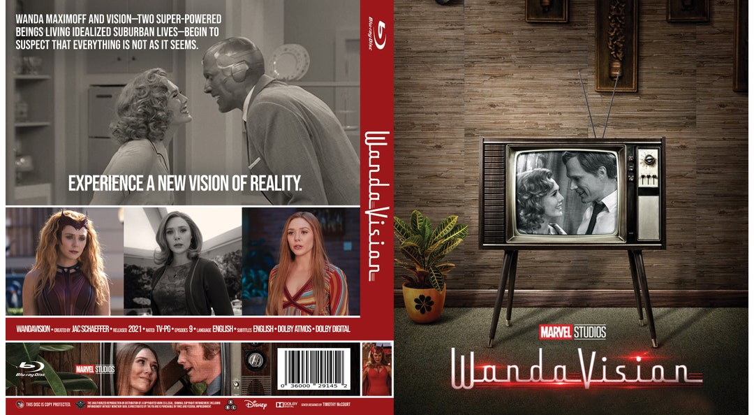 Wandavision Custom Blu-ray Cover W/ Case NO DISC - Etsy