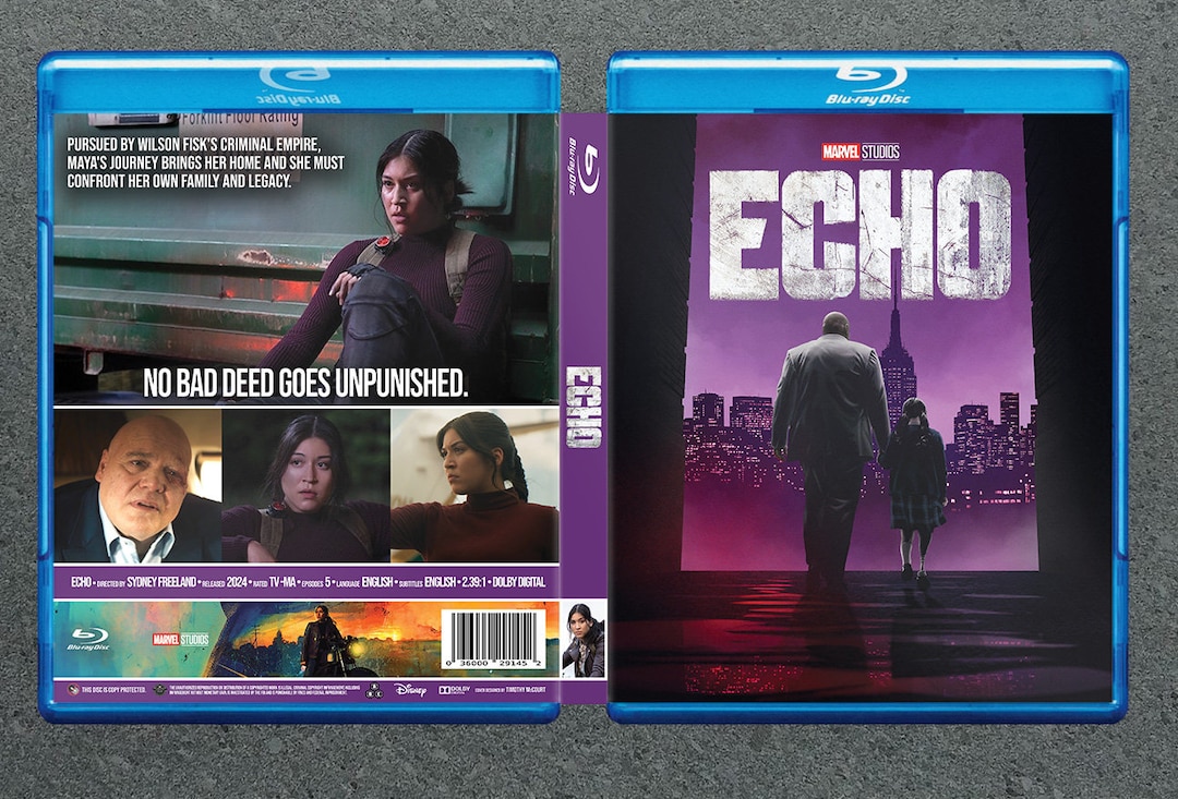 Echo Custom Blu-ray Cover W/ Case NO DISC - Etsy
