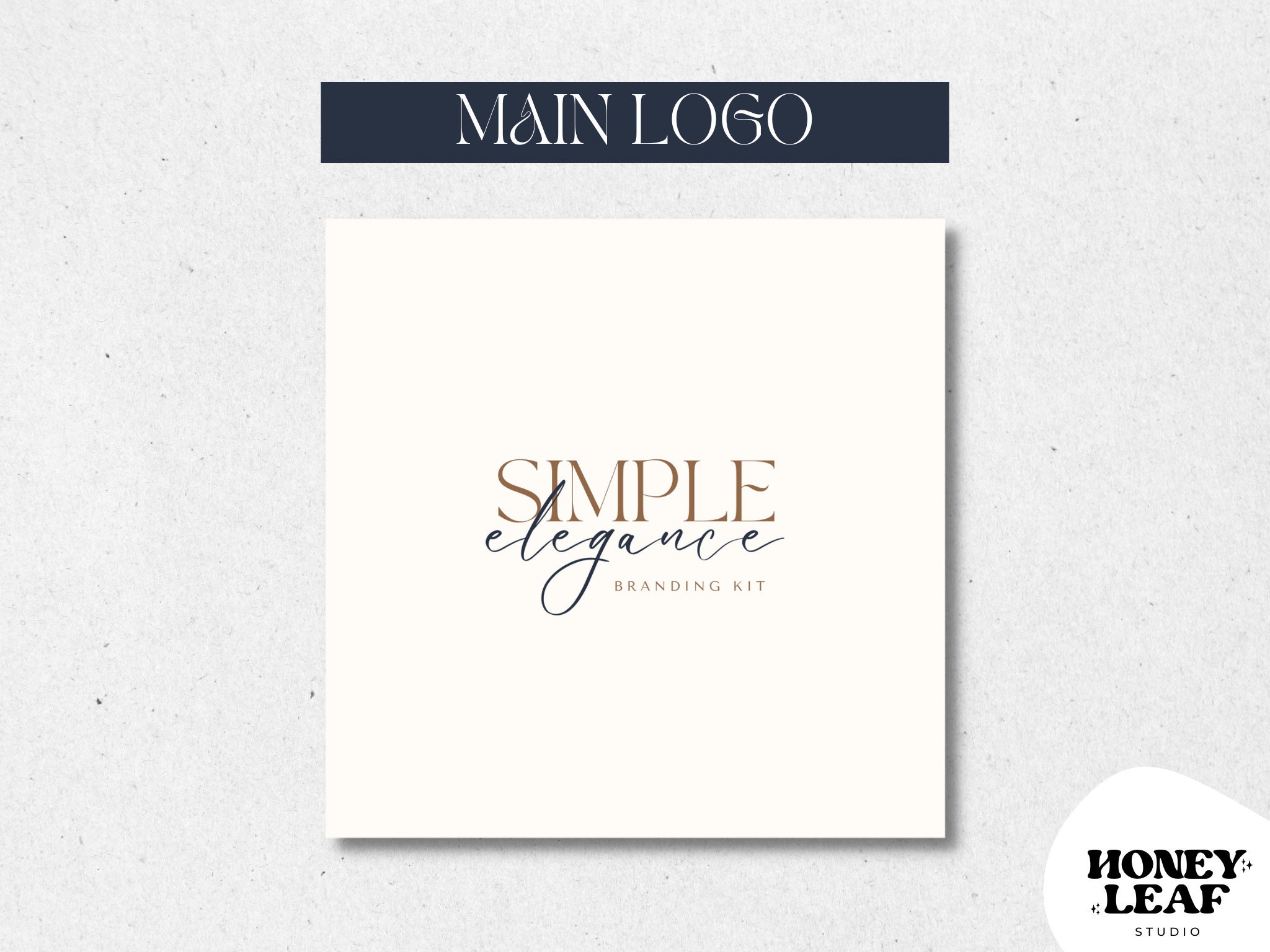 Simple Elegance Brand Kit, Elegant Brand, Etsy Branding Kit, Brand Kit ...
