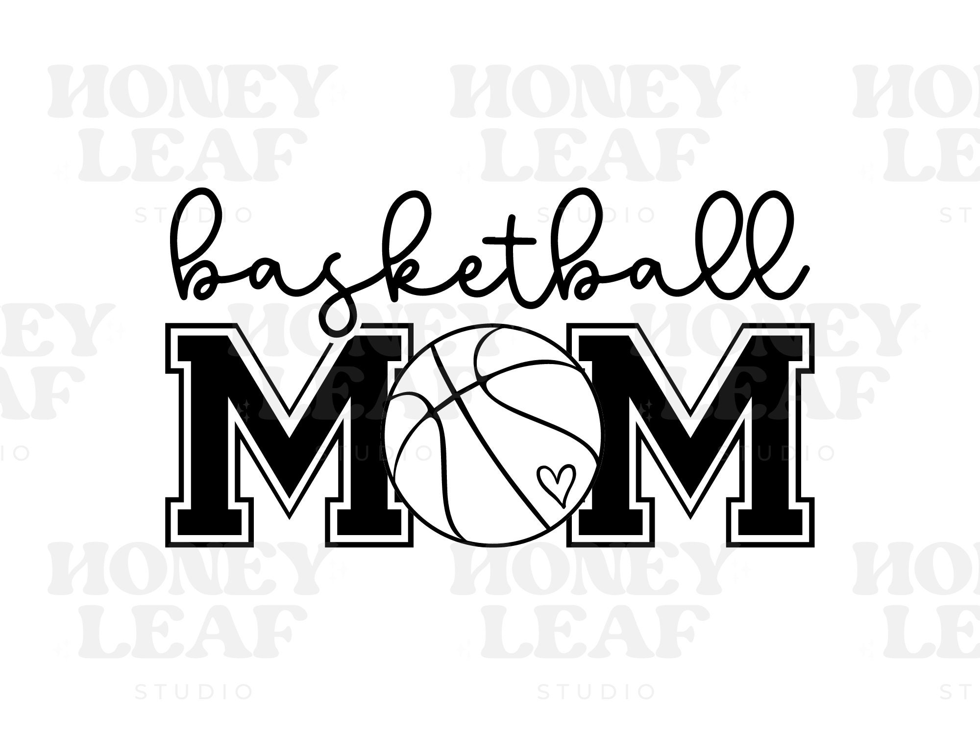 Basketball Mom Svg Basketball Svg Cut Files Commercial Use Cricut