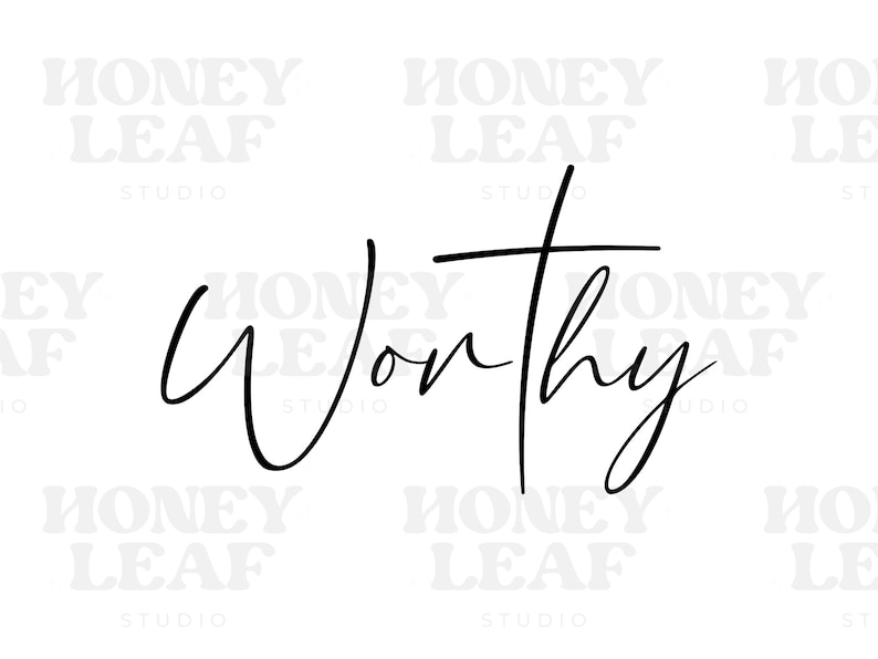 Worthy SVG, Worthy Png, Faith SVG, Cut Files, Commercial Use, Cricut ...