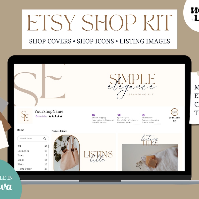 Etsy Shop Logo - Etsy