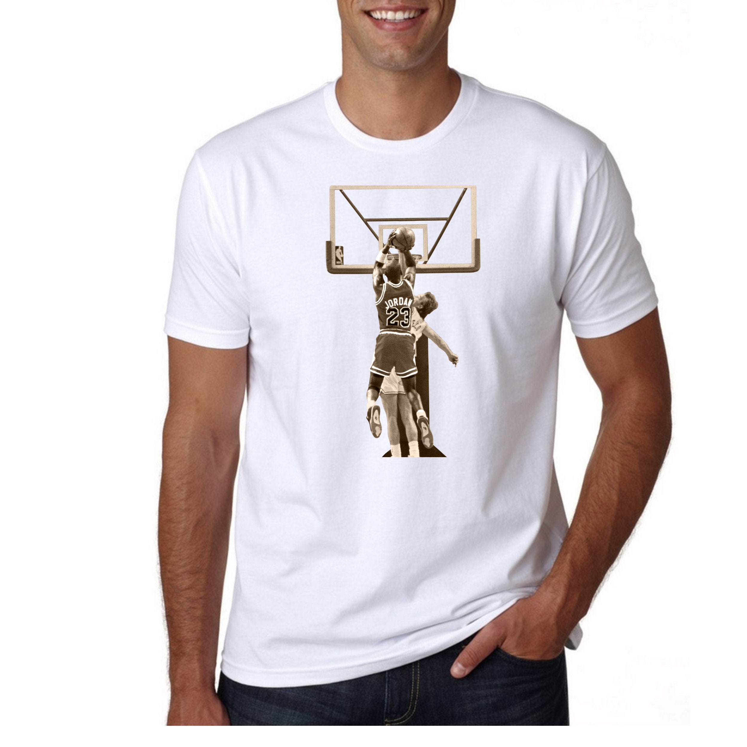 Micheal Jordan Graphic Tee | Iconic Game winner shirt sold by Dorey Betrothal | SKU 38840807 ...