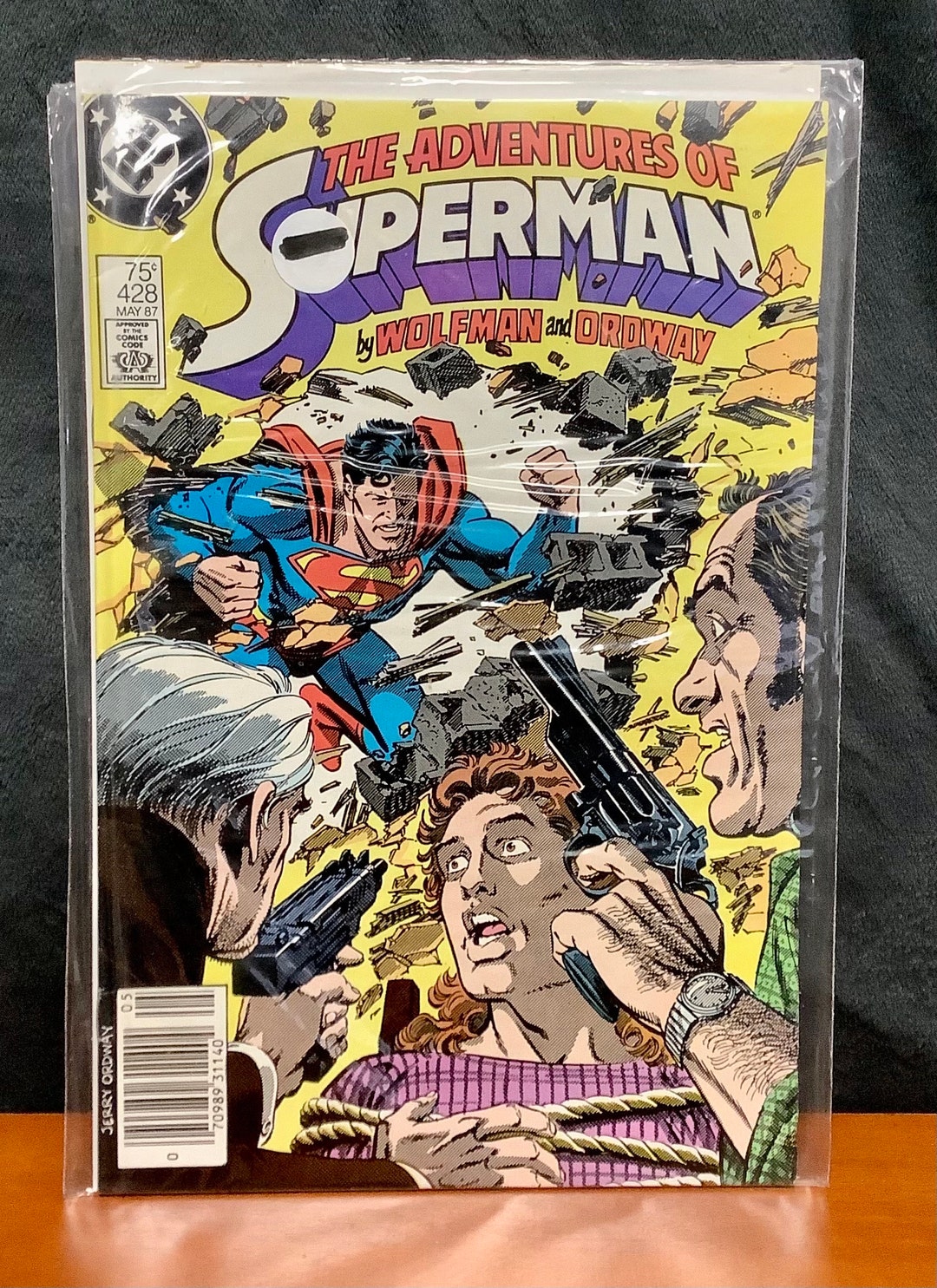 DC Comics May 1987 the Adventures of Superman by Wolfman & Ordway Comic ...