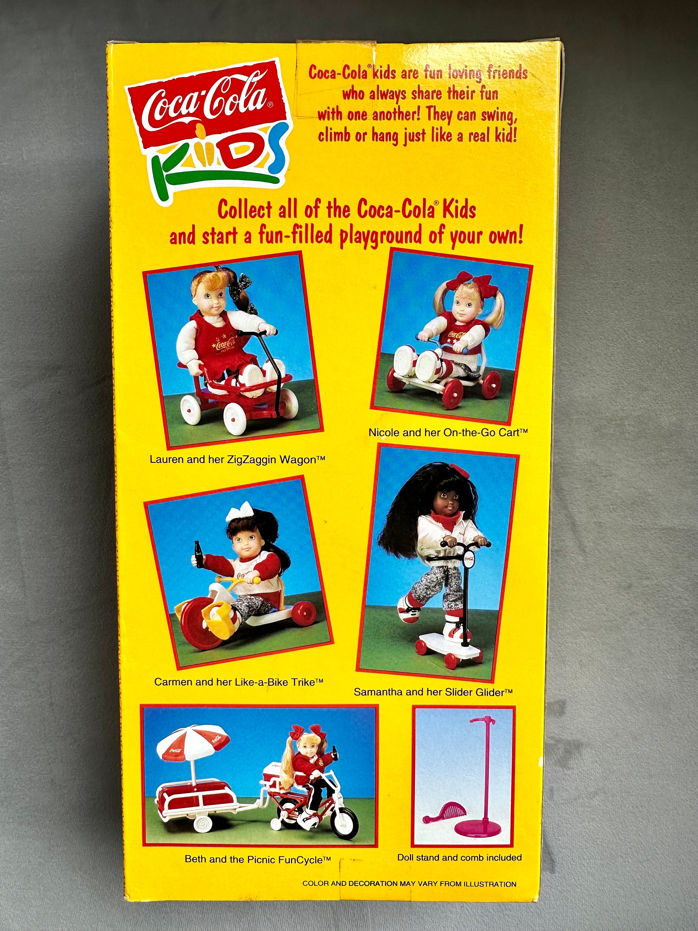 Vintage 1993 Unopened Coca-cola Kids SAMANTHA and Her Slider Doll by ...