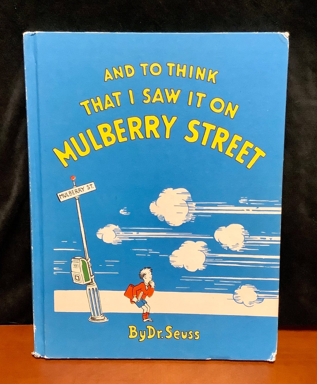 1937 DR.SEUSS "and to Think I Saw It on Mulberry Street" Hardcover Book ...