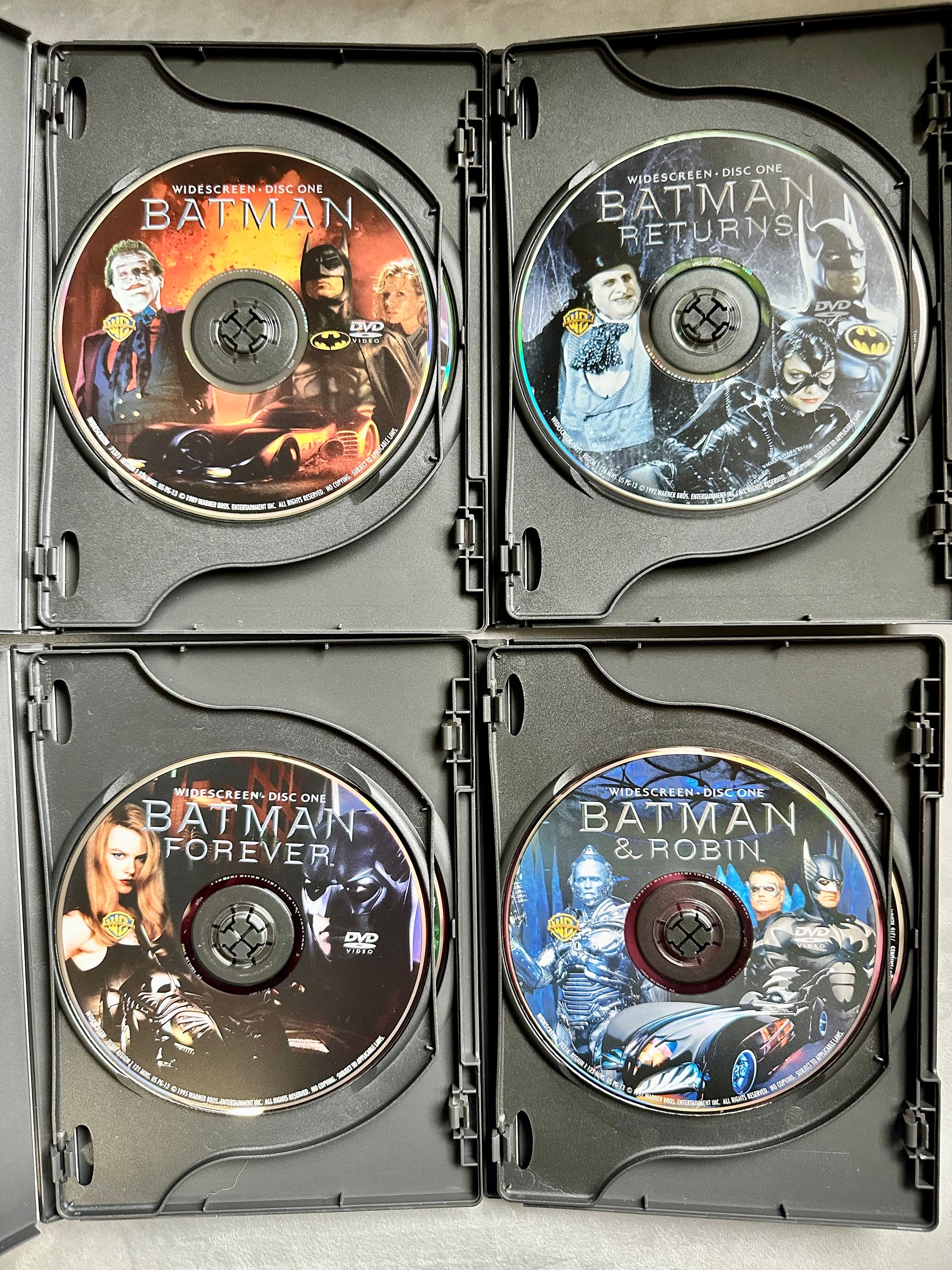 BATMAN: the Motion Picture ANTHOLOGY 1989-1997 DVD Set - Etsy BATMAN: the Motion Picture ANTHOLOGY 1989-1997 DVD Set - Etsy
