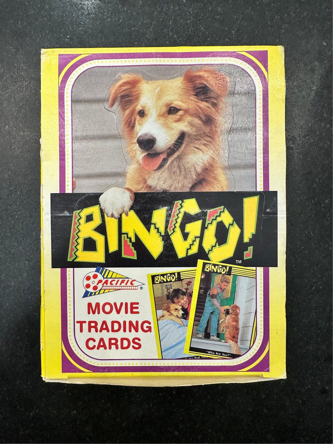 Vintage Unopened Packs of 1991 BINGO Movie Trading Cards by Pacific ...