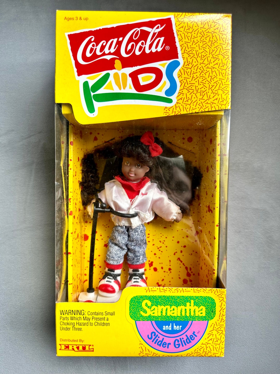 Vintage 1993 Unopened Coca-cola Kids SAMANTHA and Her Slider Doll by ...