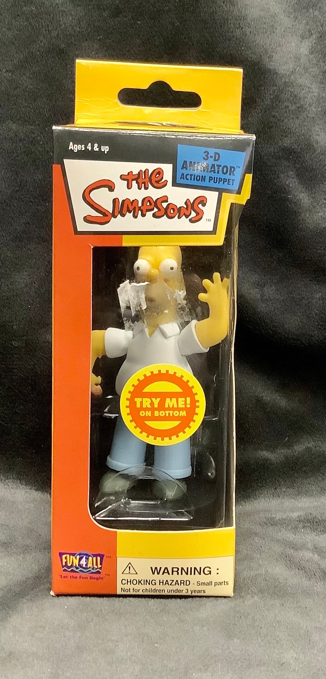 2003 3-D Animator Action HOMER SIMPSONS PUPPET - Etsy