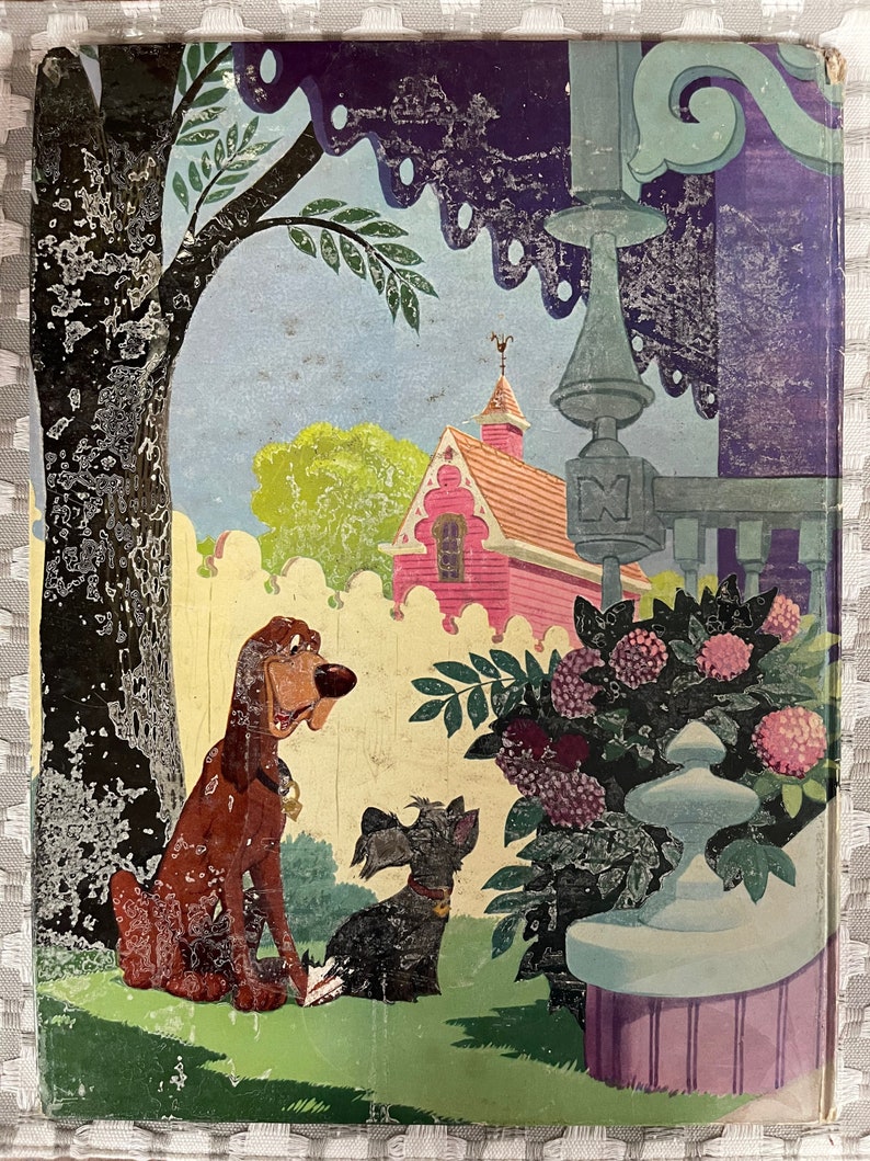 1955 Walt Disneys LADY and the TRAMP A Big Golden Book - Etsy