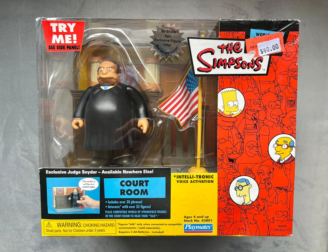 2003 UNOPENED the SIMPSONS World of Springfield INTERACTIVE Environment ...