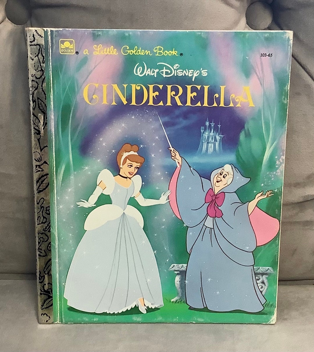 Vintage 1986 Walt DISNEY Little GOLDEN "cinderella" Book - Etsy