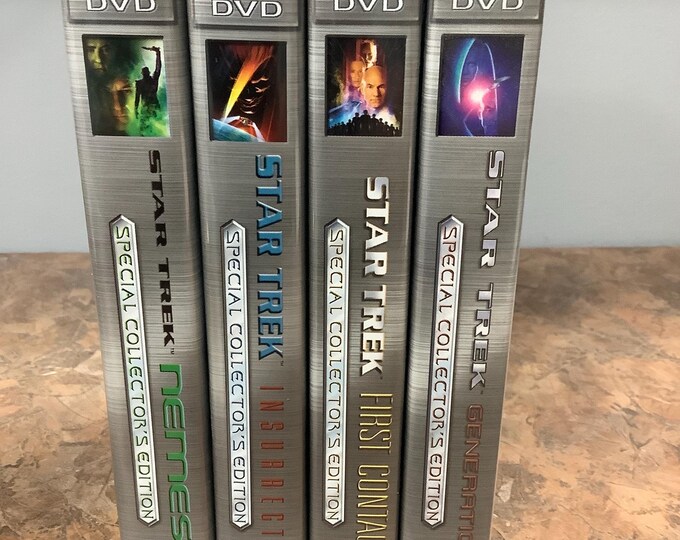 STAR TREK DVD, Set of 4 Special Collectors Edition. 8 Movies in All. - Etsy