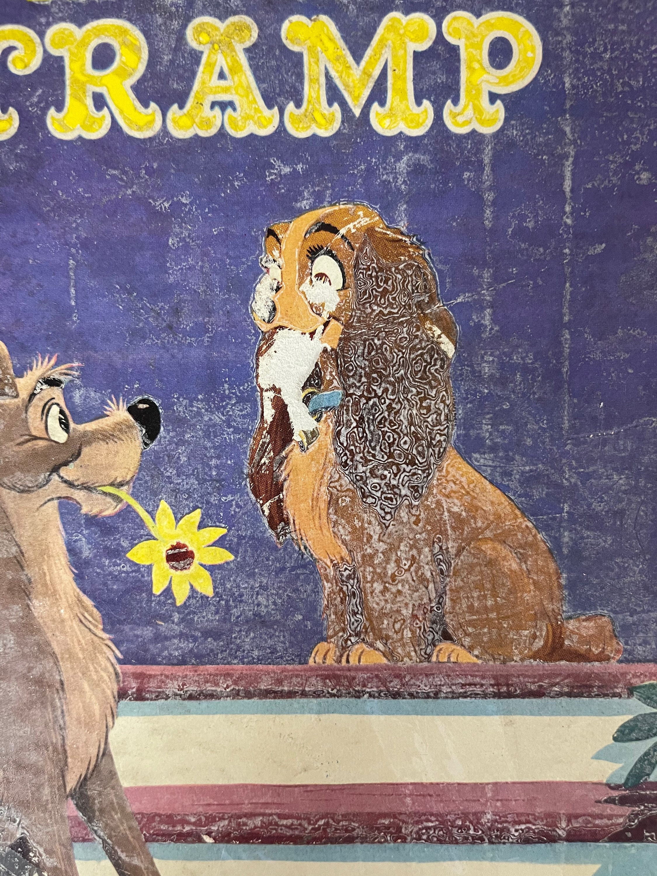 1955 Walt Disneys LADY and the TRAMP A Big Golden Book - Etsy