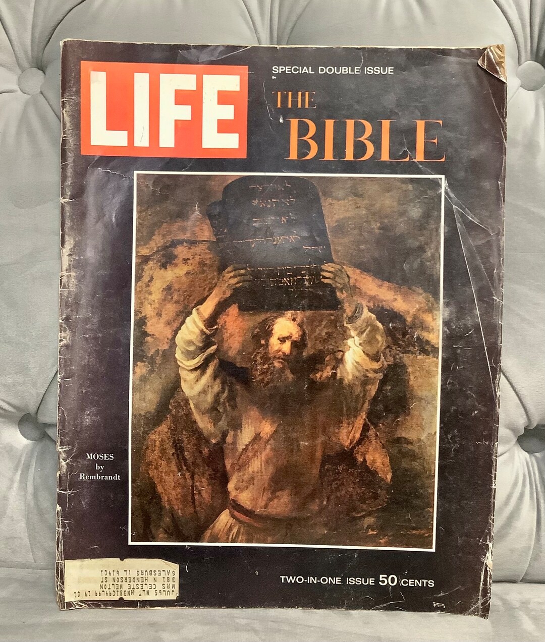 Vintage 1964 LIFE Magazine Special Double Issue THE BIBLE - Etsy