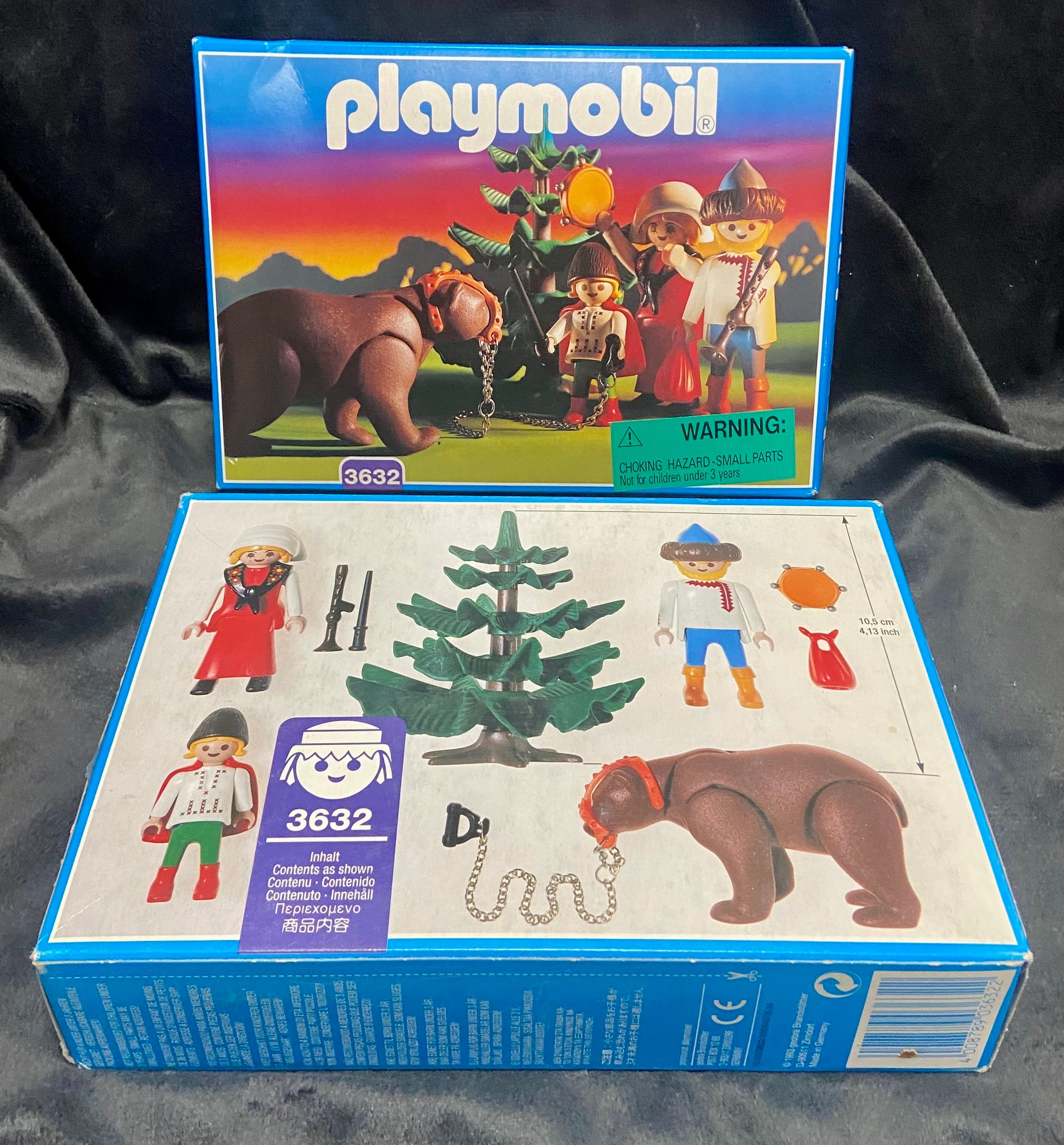 UNOPENED 1993 BEAR Trap PLAYMOBIL Set 3632 - Etsy