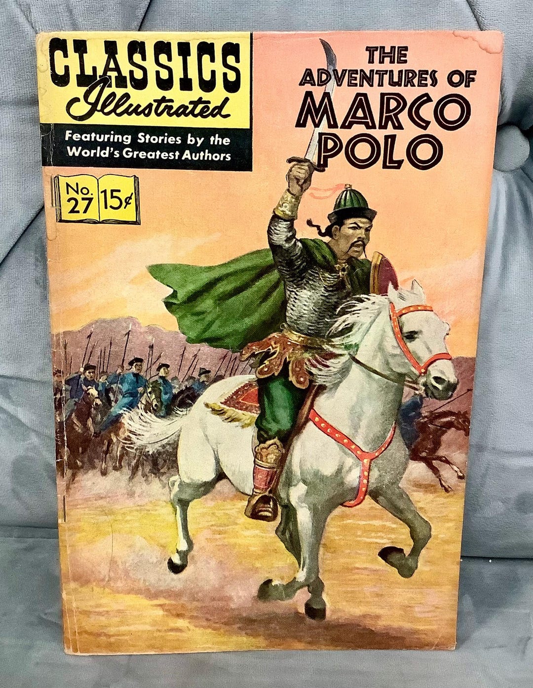 Vintage 1964 Classics Illustrated the Adventures of MARCO Polo Comic ...