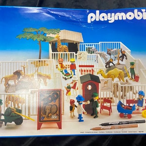 UNOPENED 1992 PLAYMOBIL ZOO Set 3145 - Etsy