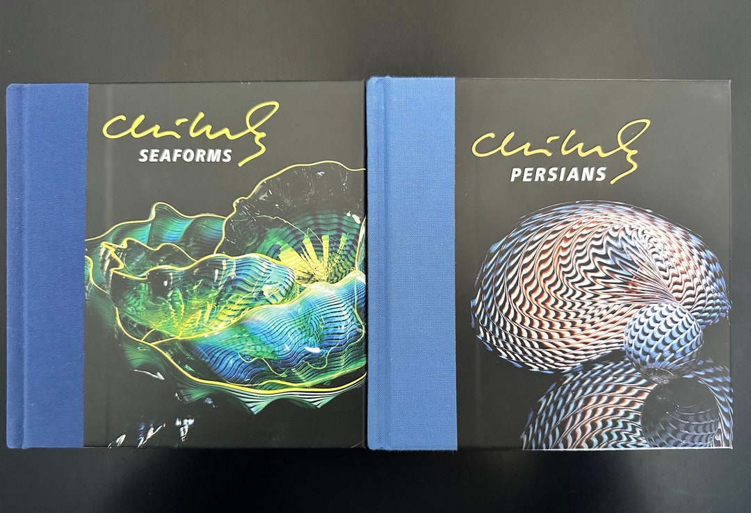 PAIR of 2010 Chihuly Persians and Chihuly Seaforms Hardcover Books by ...