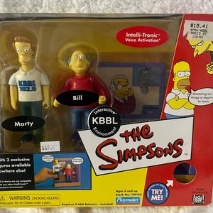 2002 the Simpsons KBBL Interactive Environment: Bill & Marty, Unopened ...