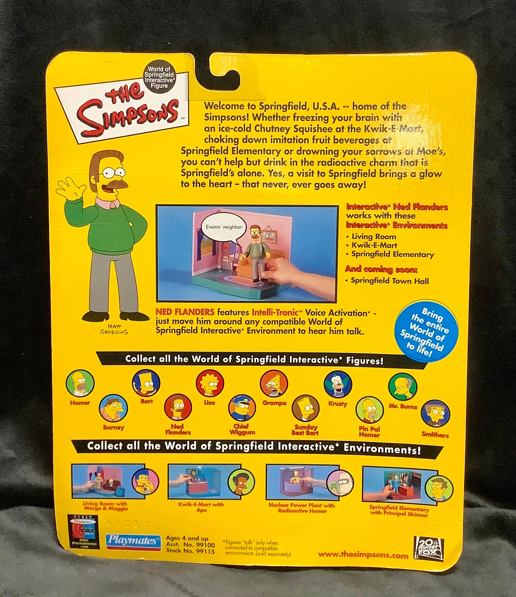 2000 Unopened SIMPSONS World of Springfield ned - Etsy