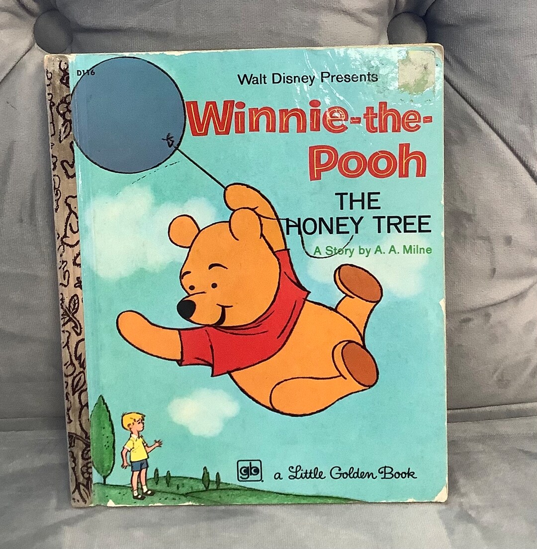 Vintage 1973 Walt Disney Little Golden "winnie-the-pooh & the Honey ...