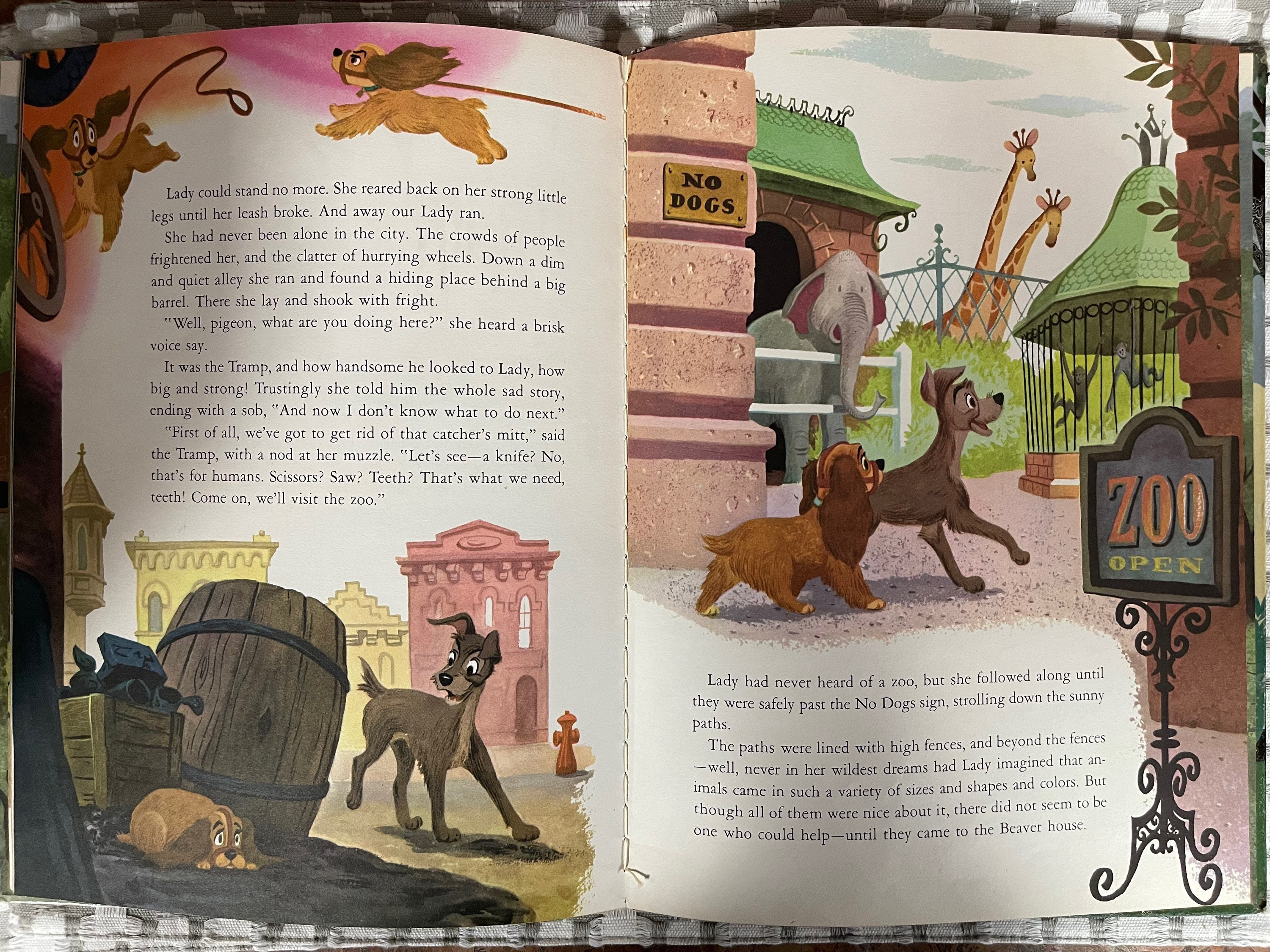 1955 Walt Disneys LADY and the TRAMP A Big Golden Book - Etsy