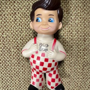 Vintage Plastic BIG BOY Bank, Made in Taiwan - Etsy