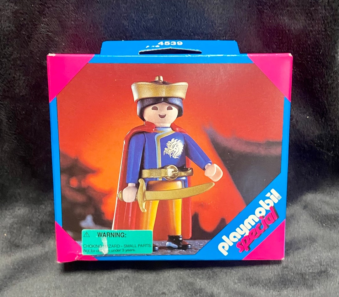 UNOPENED 1997 PLAYMOBIL 4539 “special” Character With Crown & Sword - Etsy