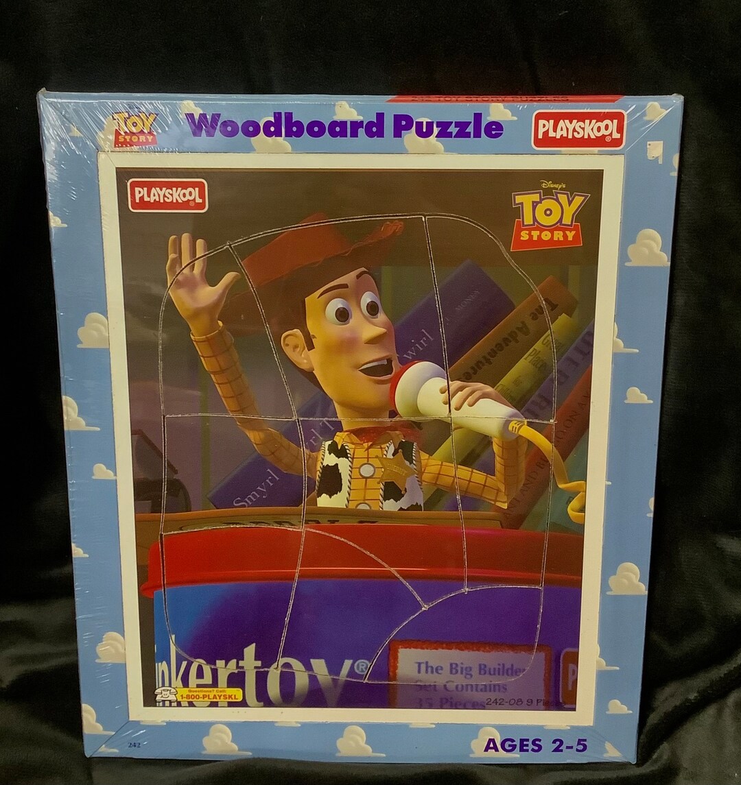 Vintage 1995 Sealed Playskool TOY STORY "woody Talking Into Microphone ...